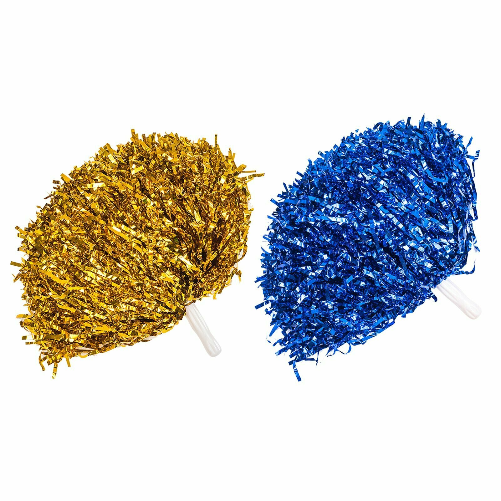 Черлидинг помпонов многоразовый эффект чистого цвета флэш -эффект Пластиковый подбадривающий шарик для баскетбольного бейсбольного цвета случайная доставка