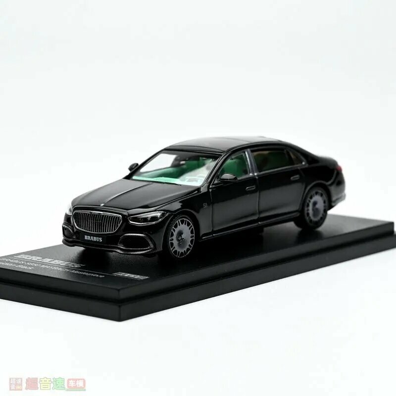 Almost Real AR 1:64 BRABUS S850 MAYBACH Masterpiece Obsidian Black Легковая модель автомобиля
