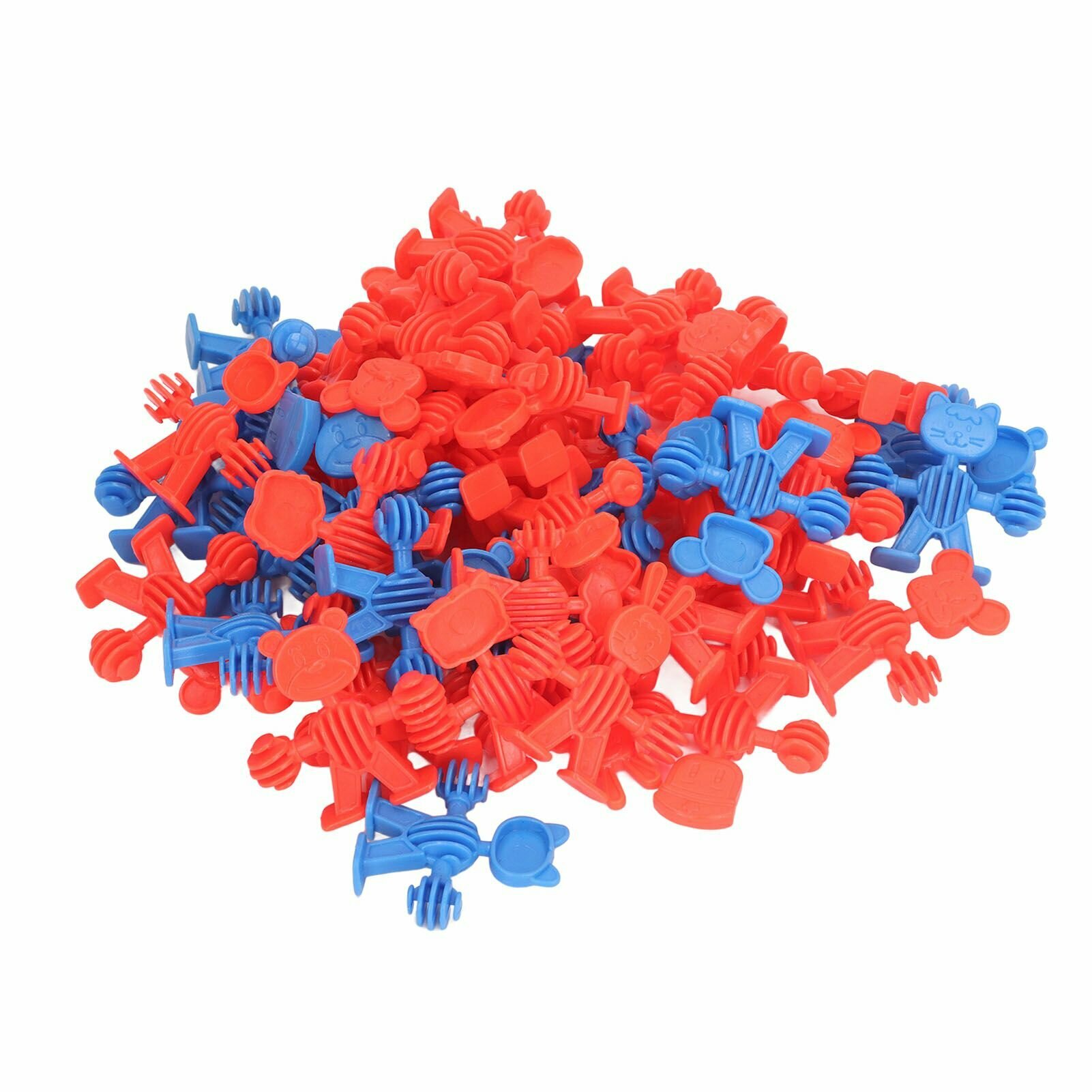 Строительные блоки "Моллюск", 78 деталей, пряжки