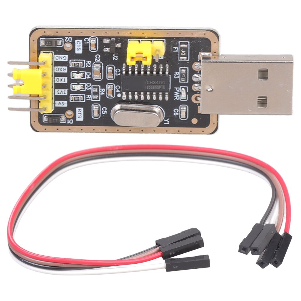 CH340G RS232 литры Обновление модуля USB к TTL небольшая плата с кабелем-щеткой