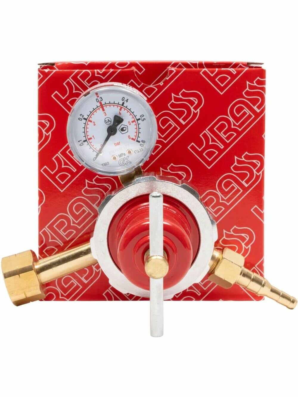 Редуктор пропановый БПО 5 4, 2.5/0.4 МПа, 5 м3/ч, поверенный KRASS 2117578PV