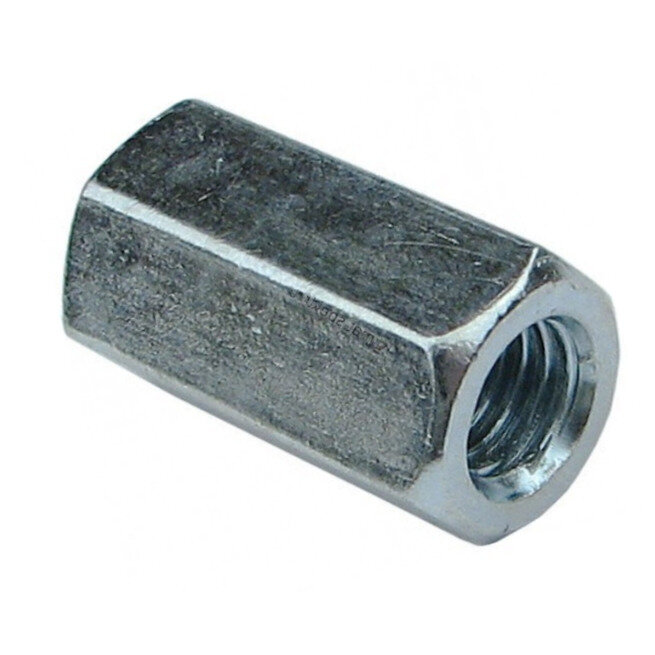 Гайка удлинённая М6 (20шт) оцинкованная DIN 6334