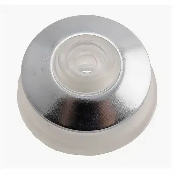 Шайба для поликарбоната (100шт) 7мм х 25мм с резин. уплонителем, белая