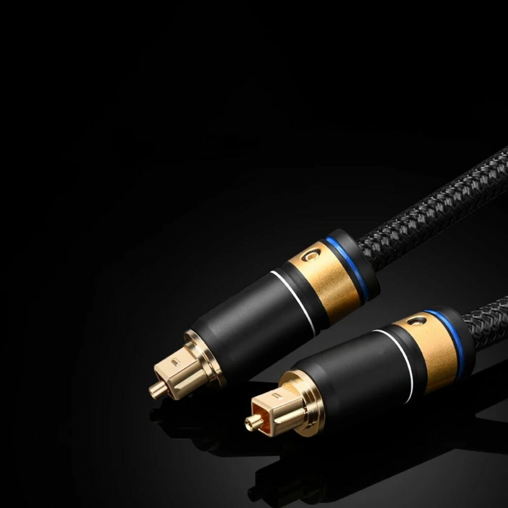 Цифровой оптический аудиокабель HiFi POF с проводником, цифровой Toslink SPDIF, оптический аудиокабель для Dolby DTS 5.1 7.1