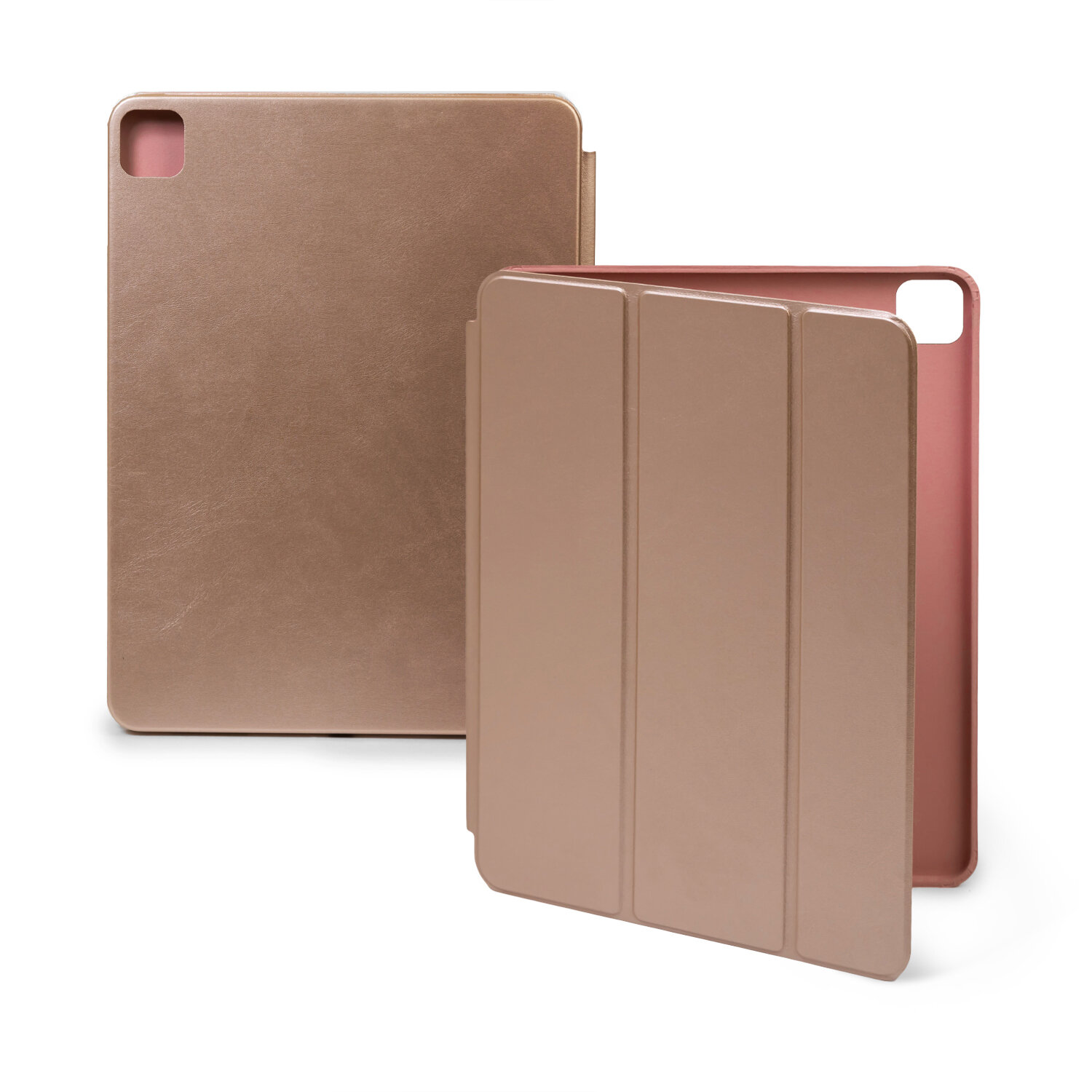 Чехол-книжка iPd Pro 12.9 (2020) Smart case Rose Gold №7