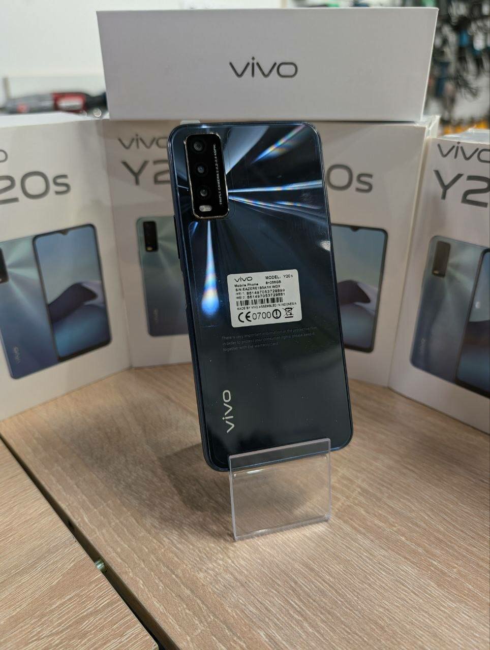 Смартфон Vivo Y20s Global 8/256 ГБ, черный