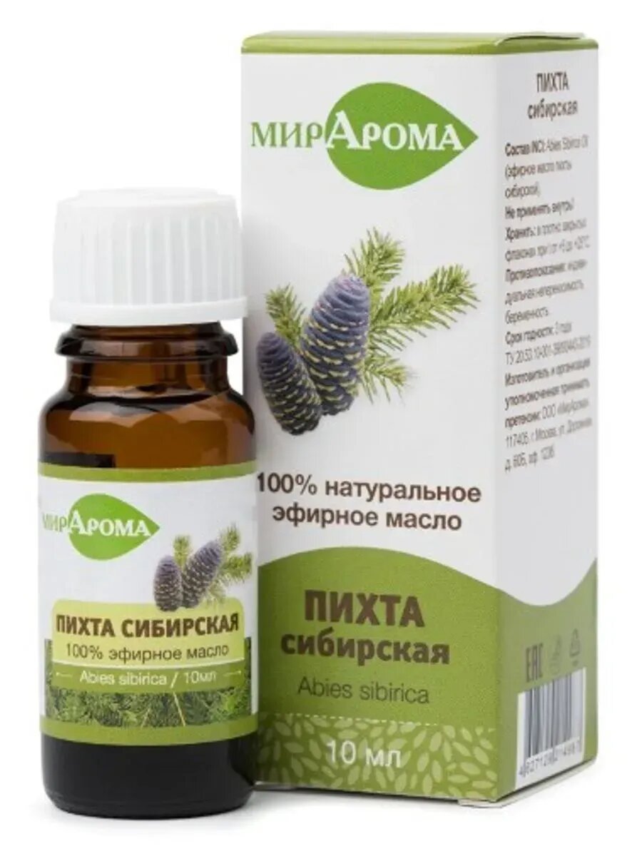 Мирарома Масло эфирное пихта сибирская 10 мл