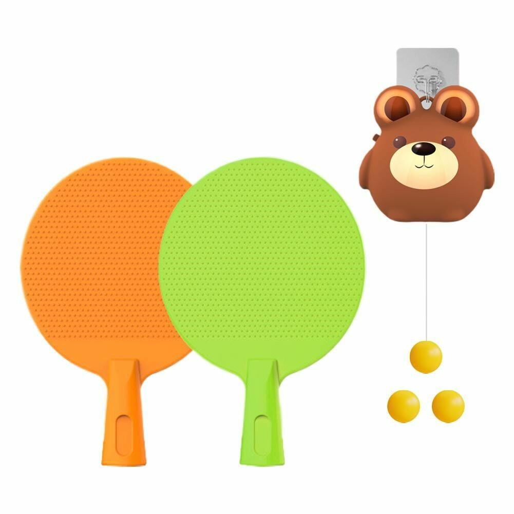 Набор для настольного тенниса, состав комплекта: 2 ракетки, 3 мяча