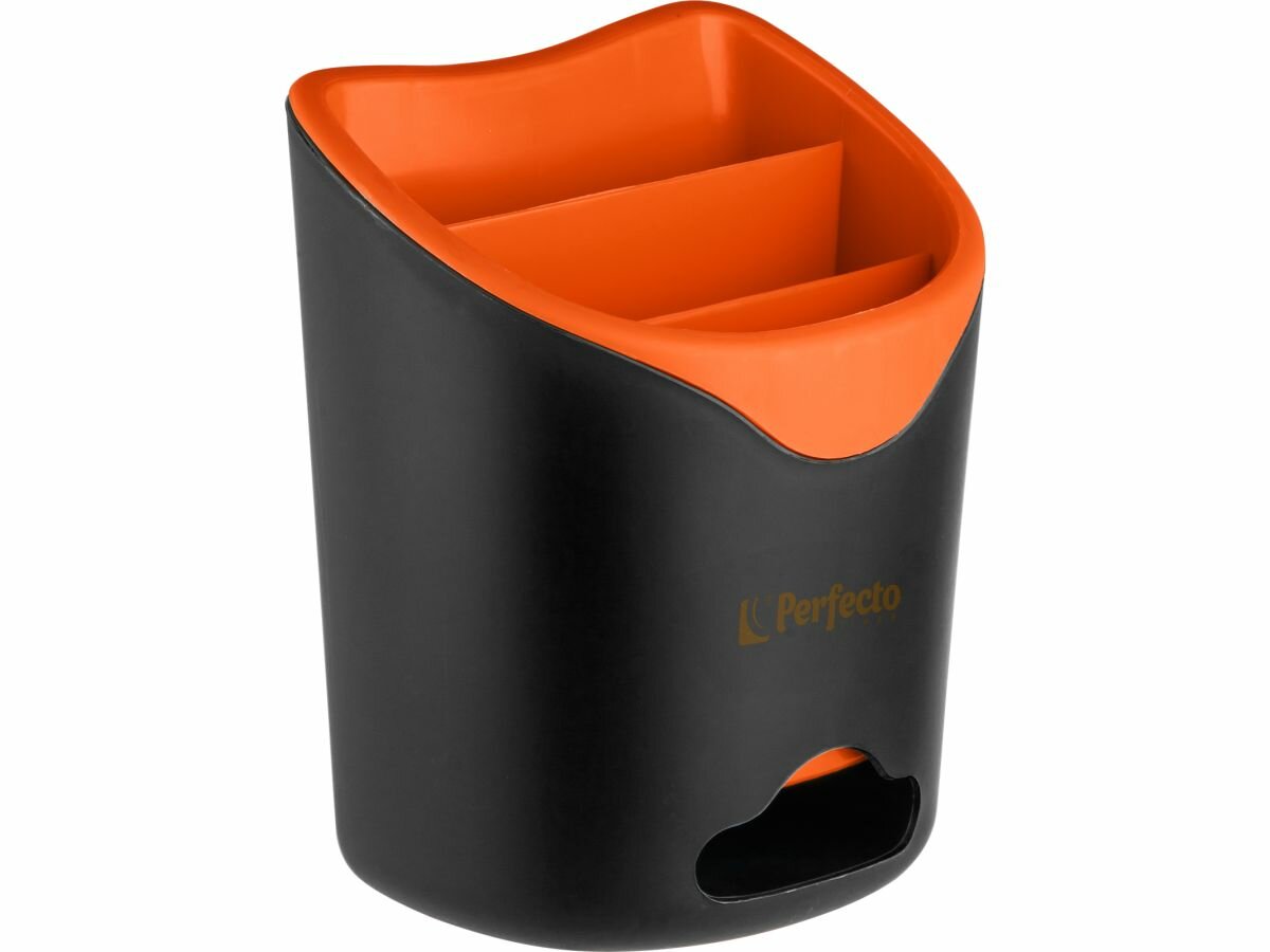 Подставка для столовых приборов с поддоном настенная PERFECTO LINEA Handy (34-118855)