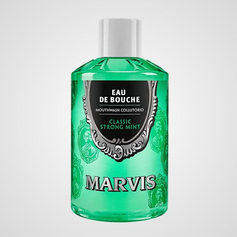 Ополаскиватель для полости рта CLASSIC STRONG MINT 400 мл Marvis CLASSIC STRONG MINT MouthWash Ополаскиватель 400 мл