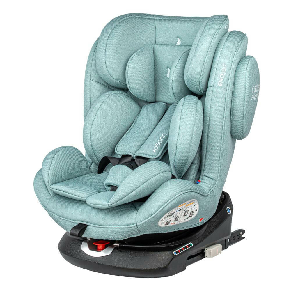 Osann Eno 360, автокресло с рождения до 12 лет гр.0-1-2-3 (0-36 кг), цвет Sky