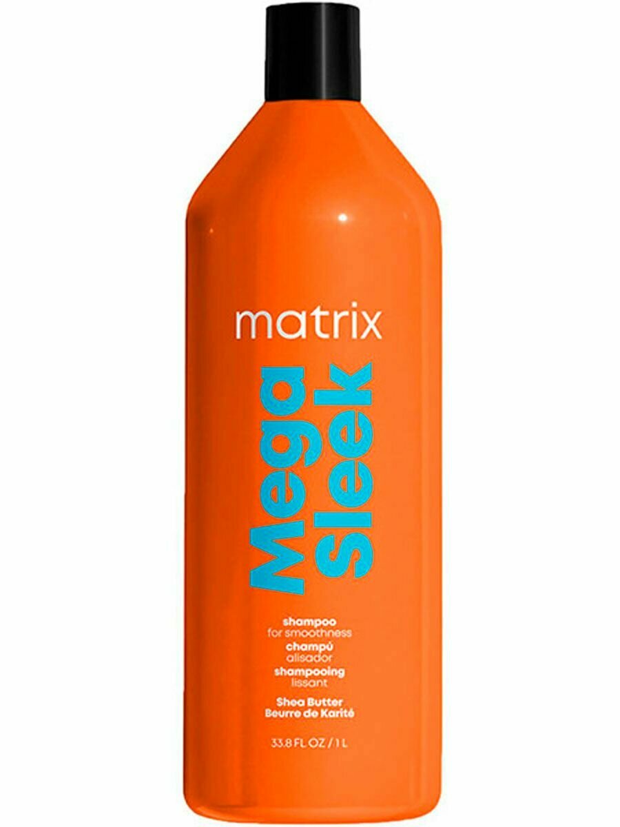 Шампунь Mega Sleek для гладкости непослушных волос, 1000 мл