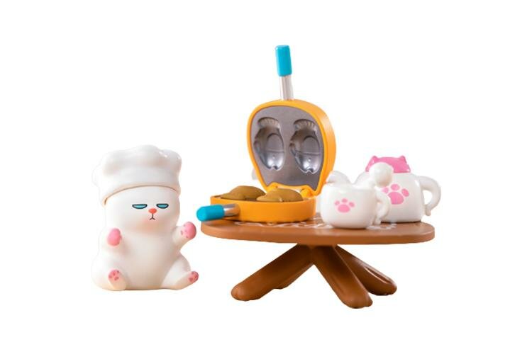 POP MART VIVICAT Courtyard Life Collection Слепые Коробочки унисекс, Confirmed-Come Make Fish Cakes (Open)