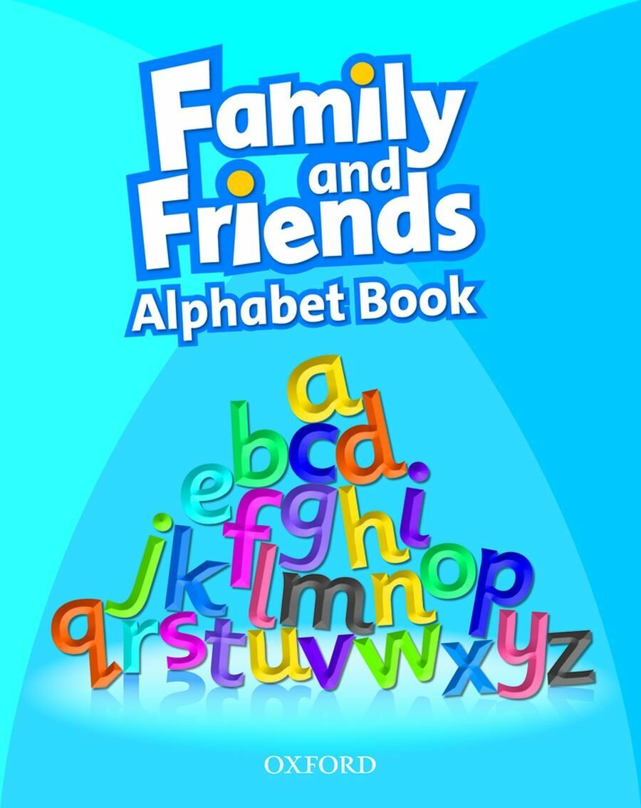 Family and Friends Alphabet Book. Пропись английских букв.