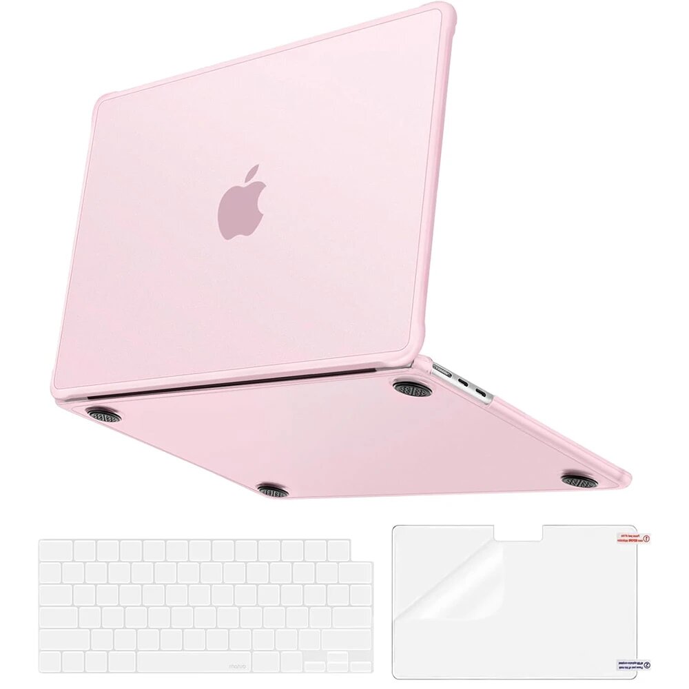 Розовый чехол для MacBook Air 13 2020-2026