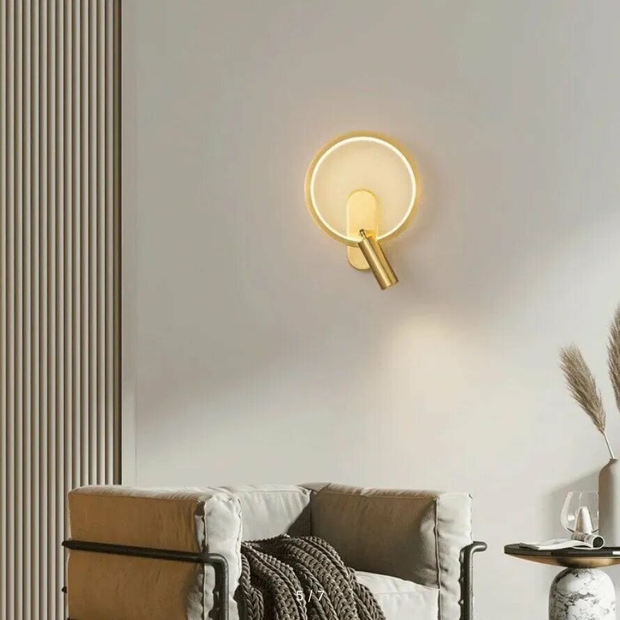 ЭлисСвет Настенный светильник, LED, 8 Вт