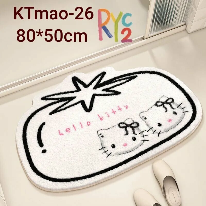 Коврик придверный hello kitty 50x80 см
