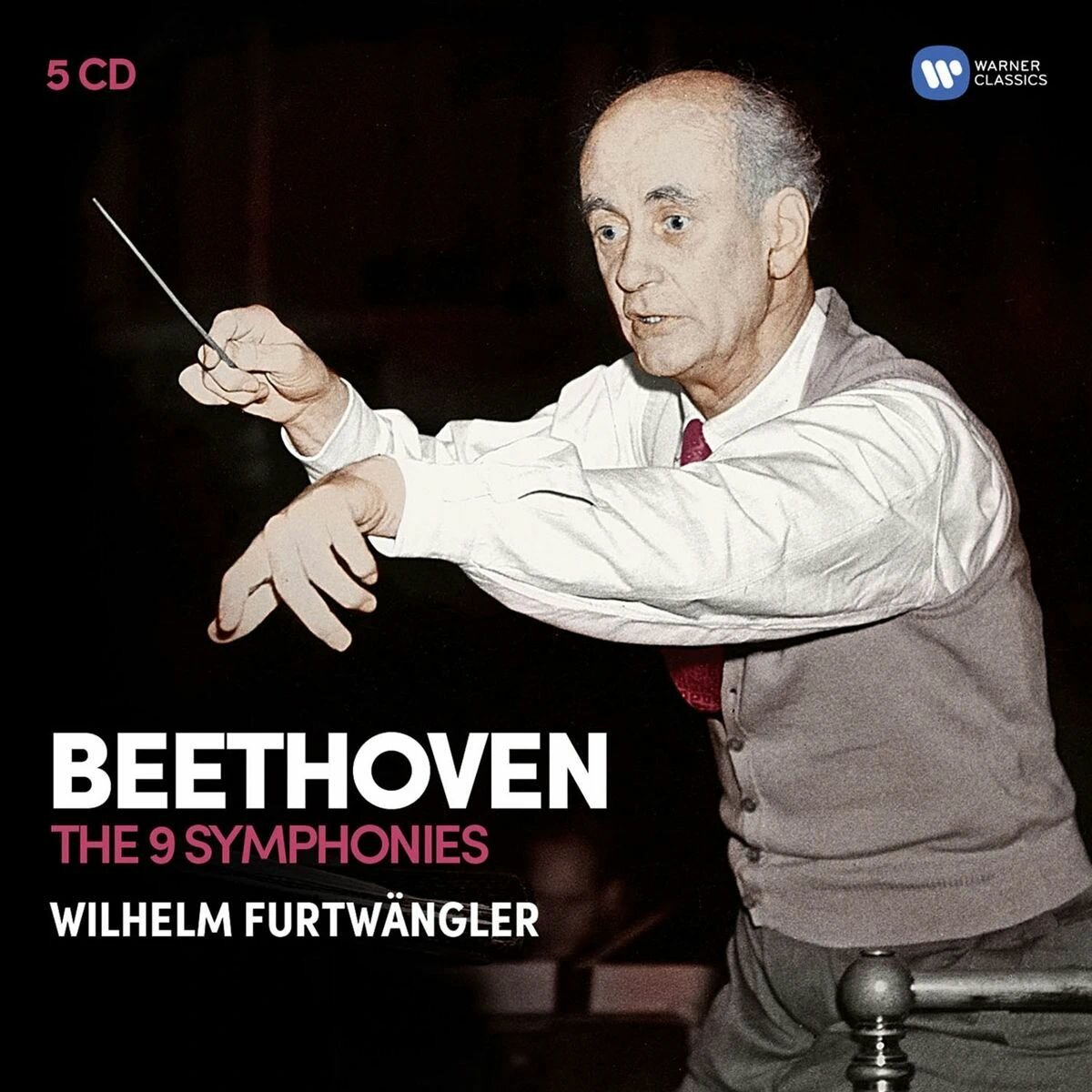 CD диск Wilhelm Furtwangler - Beethoven: The 9 Symphonies (5CD) 2016, Papersleeves In Box