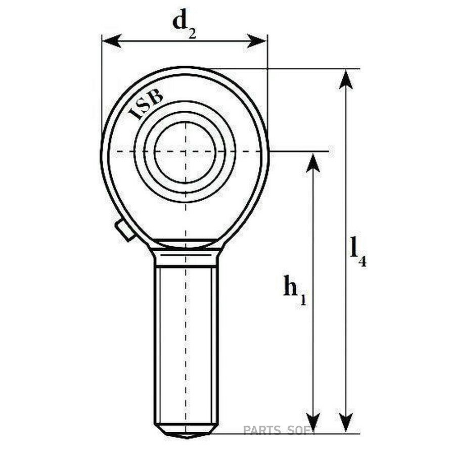 Подшипник хх | ISB (TSML6) от официального дистрибьютора, ISB, артикул TSML6