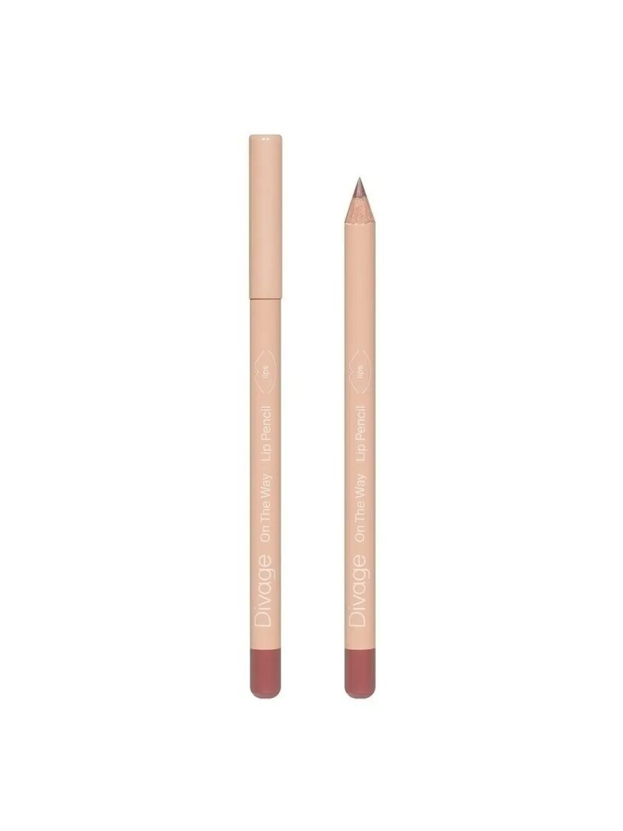 Карандаш для губ Divage On The Way Lip Pencil тон 04 shiny r