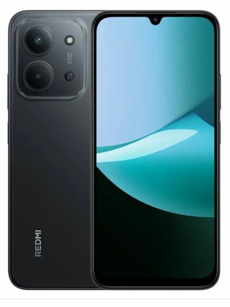 Смартфон Xiaomi Redmi 15C 4/256GB, Midnight Black