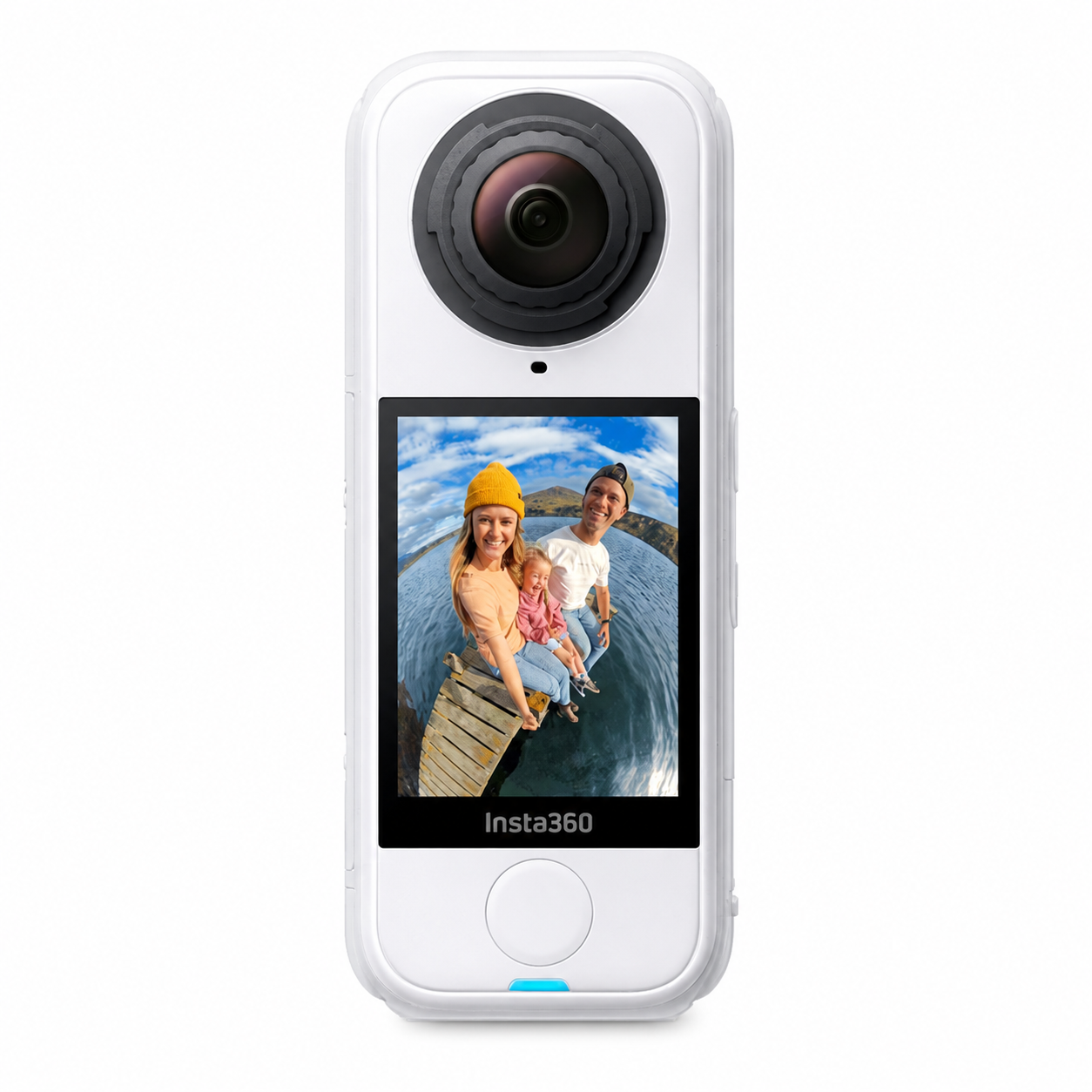 Экшн-камера Insta360 X4 Air Standard White, водонепроницаемая