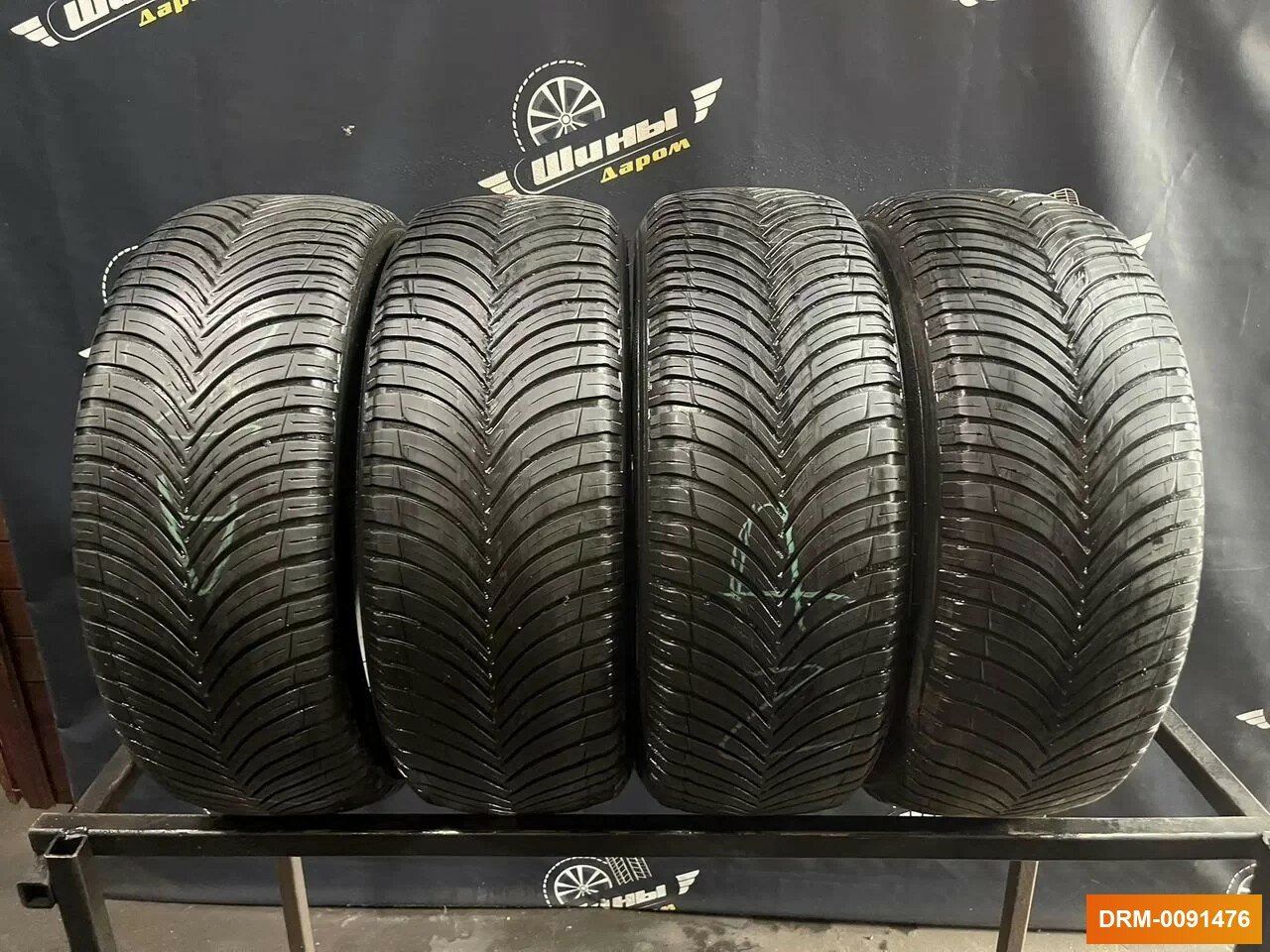 Комплект (4 шт) летних БУ шин Kleber Quadraxer 3 205/55 R16 30% износ 8188807853