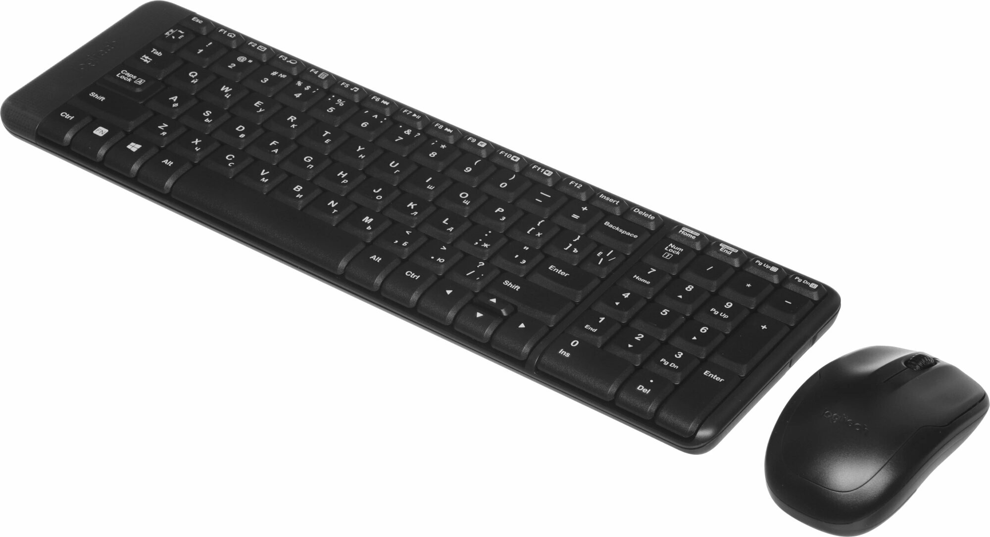 Клавиатура + мышь Logitech MK220 клав: черный мышь: черный USB беспроводная (920-003236)