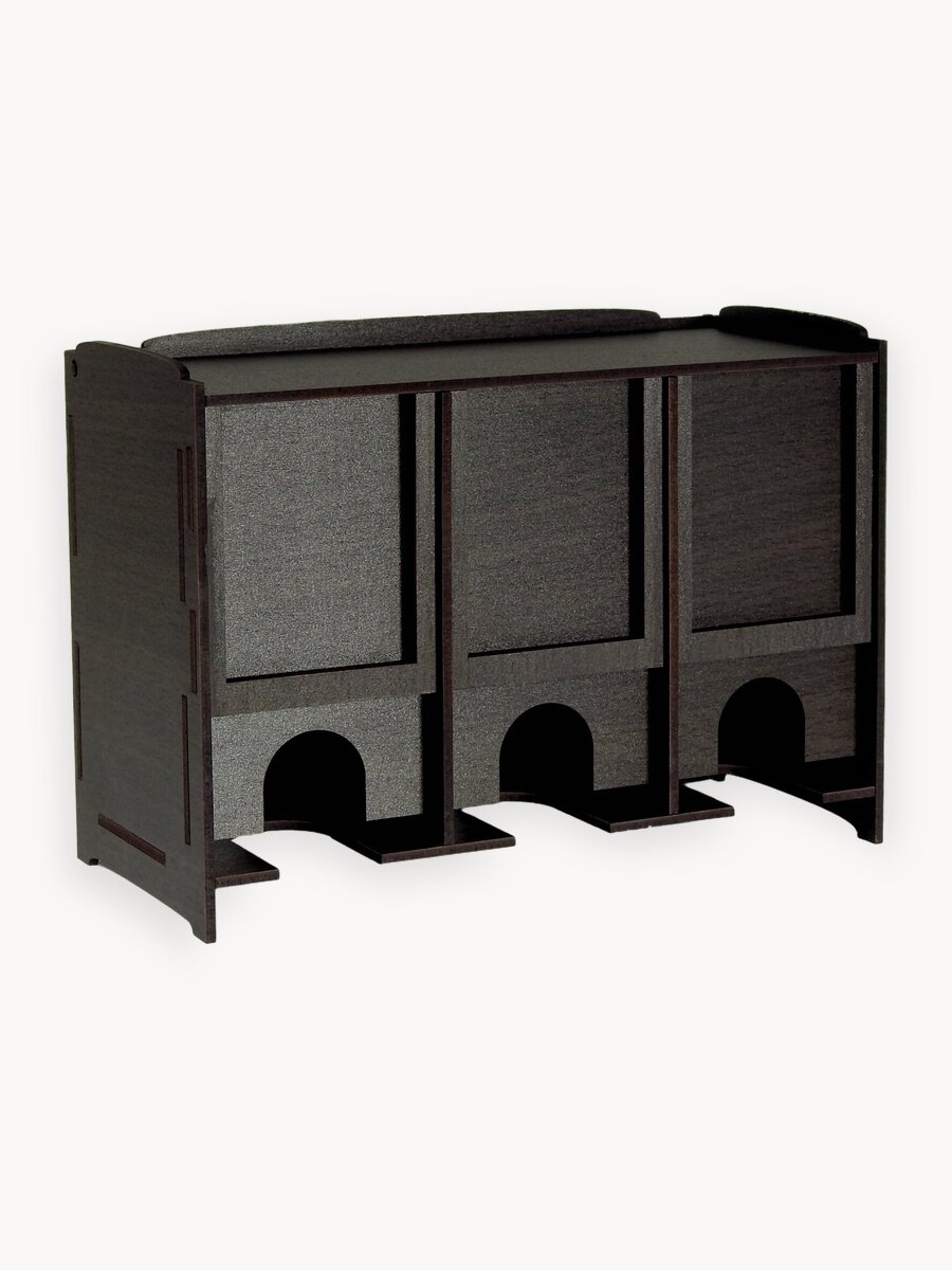 Органайзер для чайных пакетиков из дерева, модульный, цвет Венге