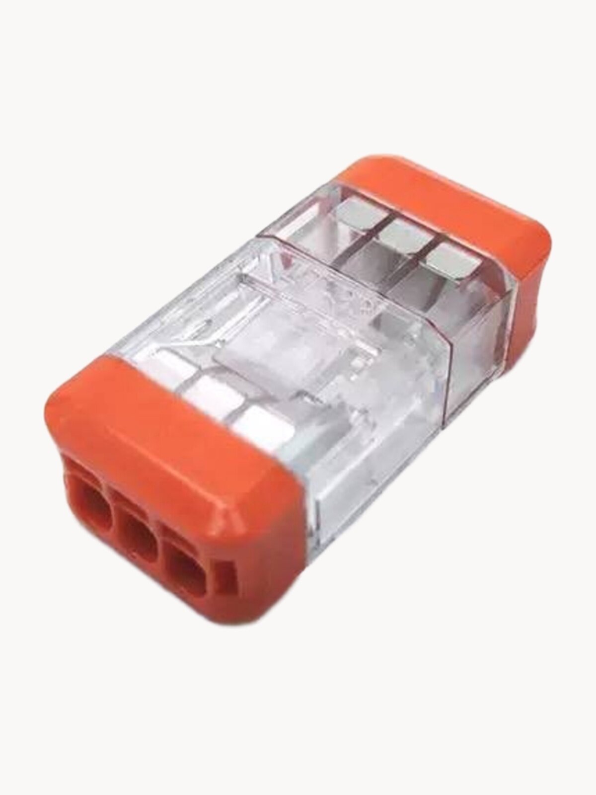 Клеммы LT-33 (0,5 до 2,5 мм) быстрозажимные 3-х контактные соединительные для проводов 10 пар