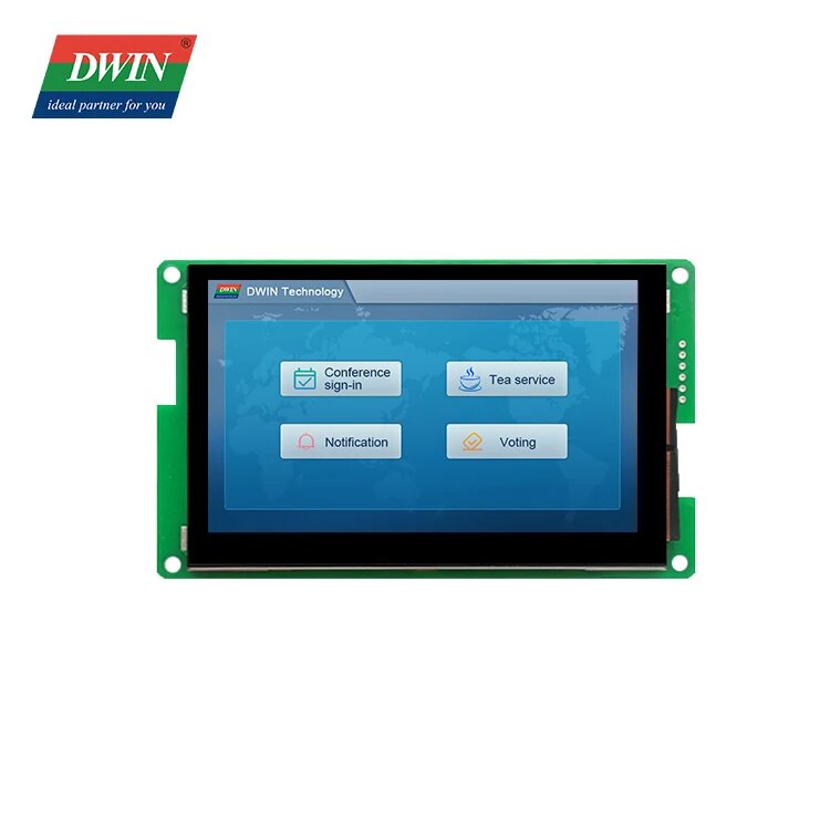 DWIN 4,3 дюйма HMI дисплей DMG80480C043_01W Capacitive touch