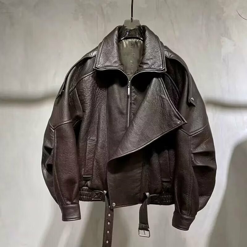 Куртка кожаная