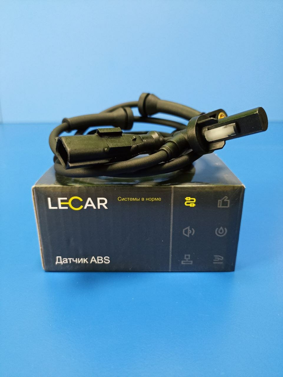 Датчик АБС "LECAR" для автомобилей Renault Duster 10->, Kaptur 16->, Arkana 19-> заднего колеса