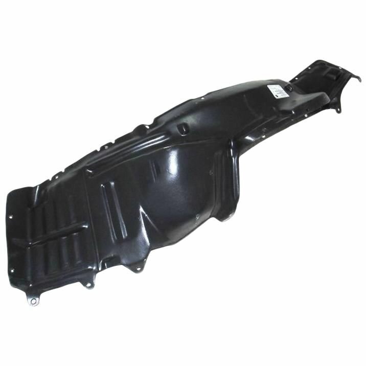 Подкрылок SAT, для Mitsubishi Lancer 2004+, передний, правый, чёрный, пластик