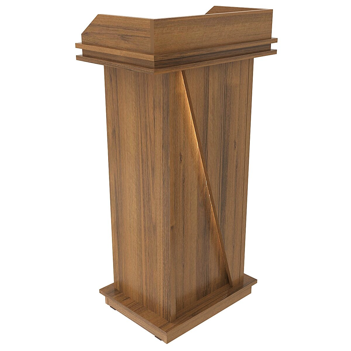 Трибуна-кафедра для выступлений Конференс №17Б, Орех. Производитель товара - компания ТОБ.