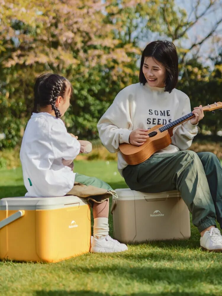 Naturehike Термоконтейнер 18 л, сохраняет холод до 116 часов, для еды и пикника, термосумка-холодильник CNK2450CF012