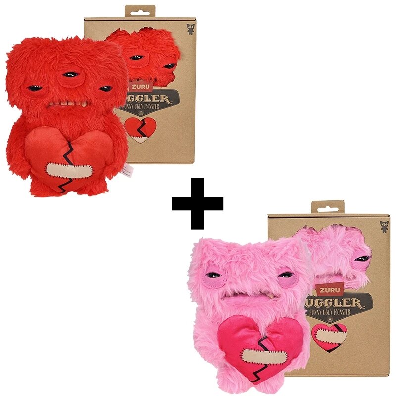 Fuggler Уродливый монстр плюшевая игрушка, Розовый
