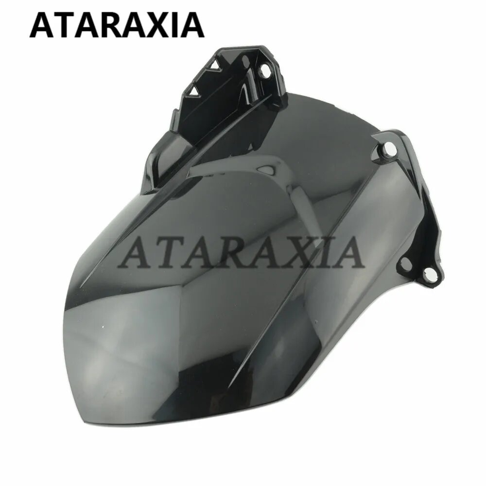 Неокрашенное крыло мотоцикла, брызговик, боковая панель, обтекатель, Крышка корпуса, обтекатель для бензобака, внутренняя крышка для Yamaha YZF R1 2007 2008 Черный, Rear fender Black