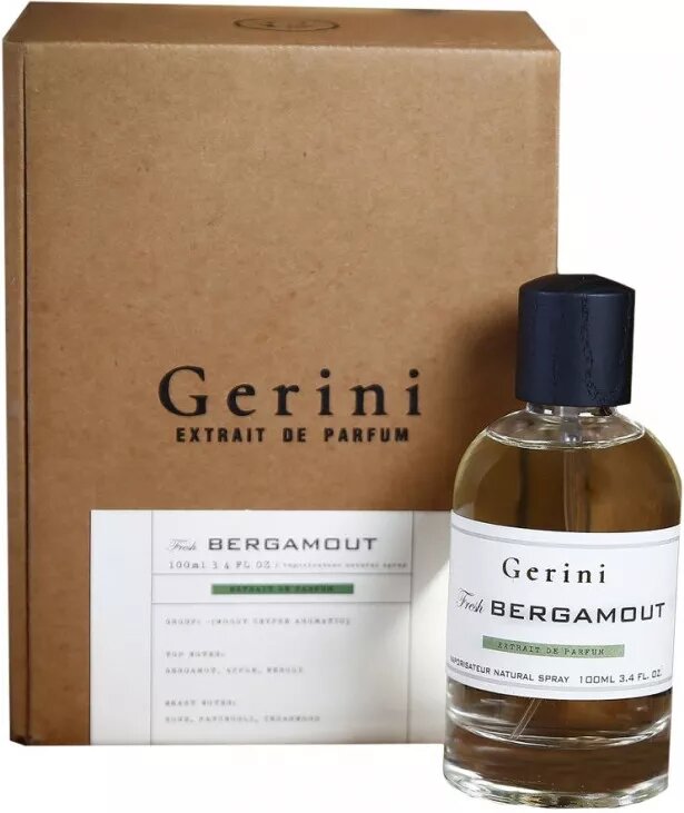 Gerini Fresh Bergamout Extrait De Parfum 100 мл, Духи женские