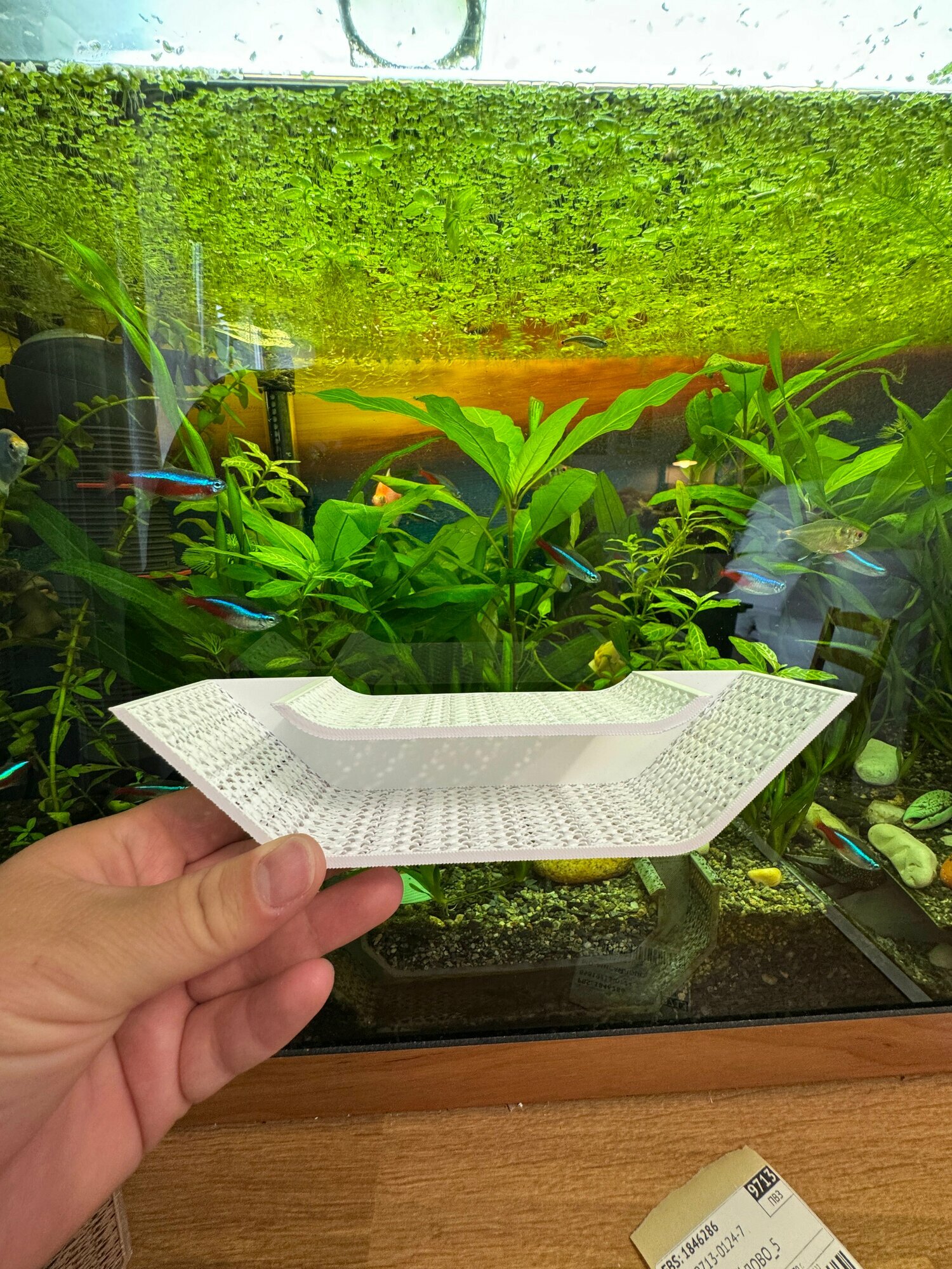 Тоннель для аквариума 192 мм укрытие для сомов, анциструсов, креветок и других донных рыб