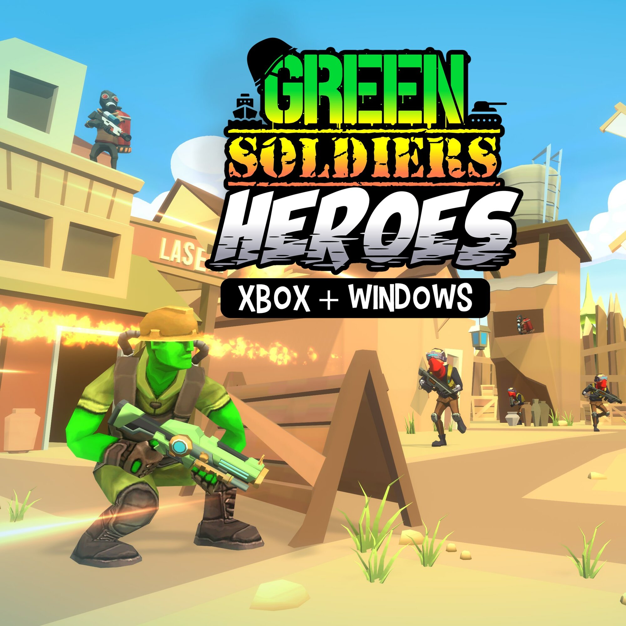 Игра Green Soldiers Heroes (Xbox + Windows) для Xbox - Цифровой код для Microsoft Store