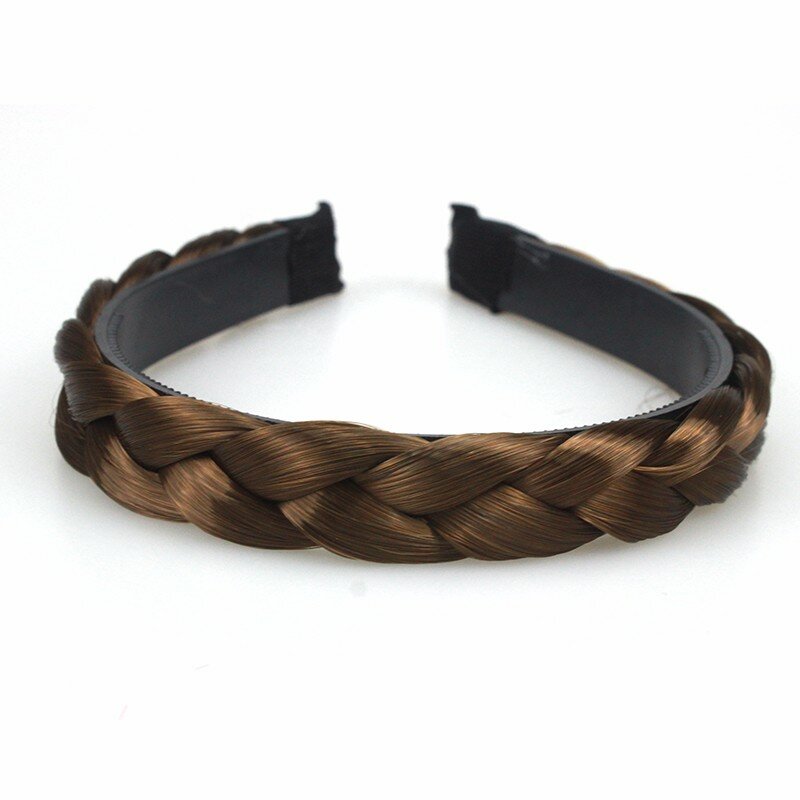 2016 Новый женский винтажный парик повязка на голову косички аксессуары для волос для девочек корейский стиль повязка на голову женские аксессуары для волос повязка для волос для девочек - P6