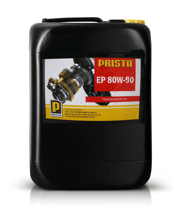 Трансмиссионное масло PRISTA EP 80W-90 (GL-5) 20 л.