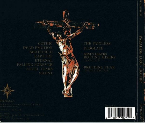 Диск Paradise Lost - Gothic (1 CD) — фото 1