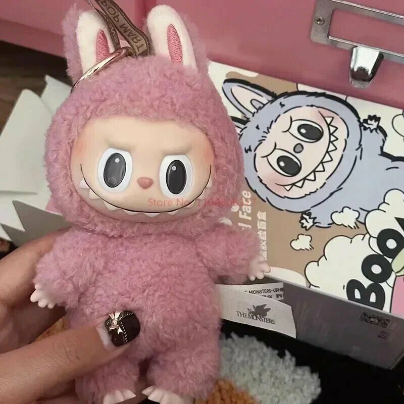 Игрушка-сюрприз Miniso Labubu Exciting macaron, брелок, оригинальный дизайн — фото 1