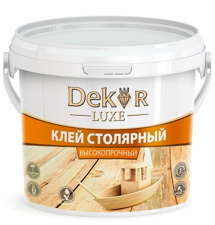 Клей ПВА Dekor Luxe 0,9 кг