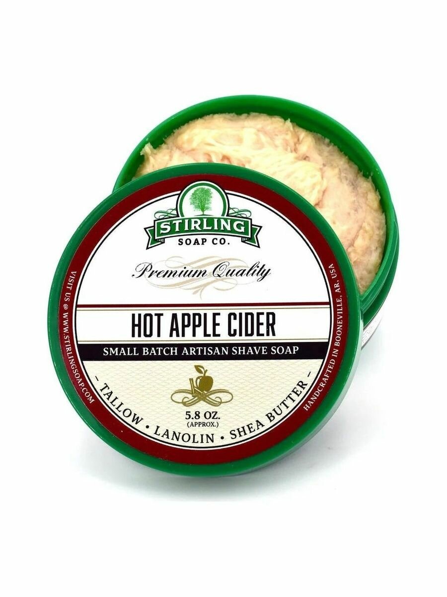 Stirling Мыло для бритья Hot Apple Cider 170 мл