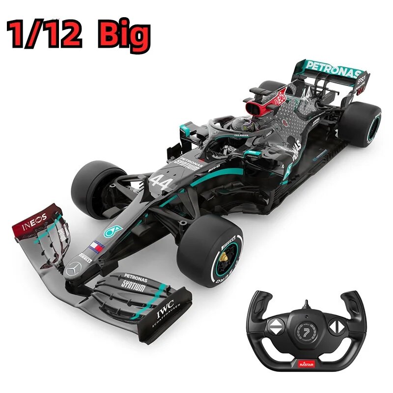 LKCOMO 1/12 F1 Суперкар радиоуправляемый автомобиль Черный, 1-12 Big MB