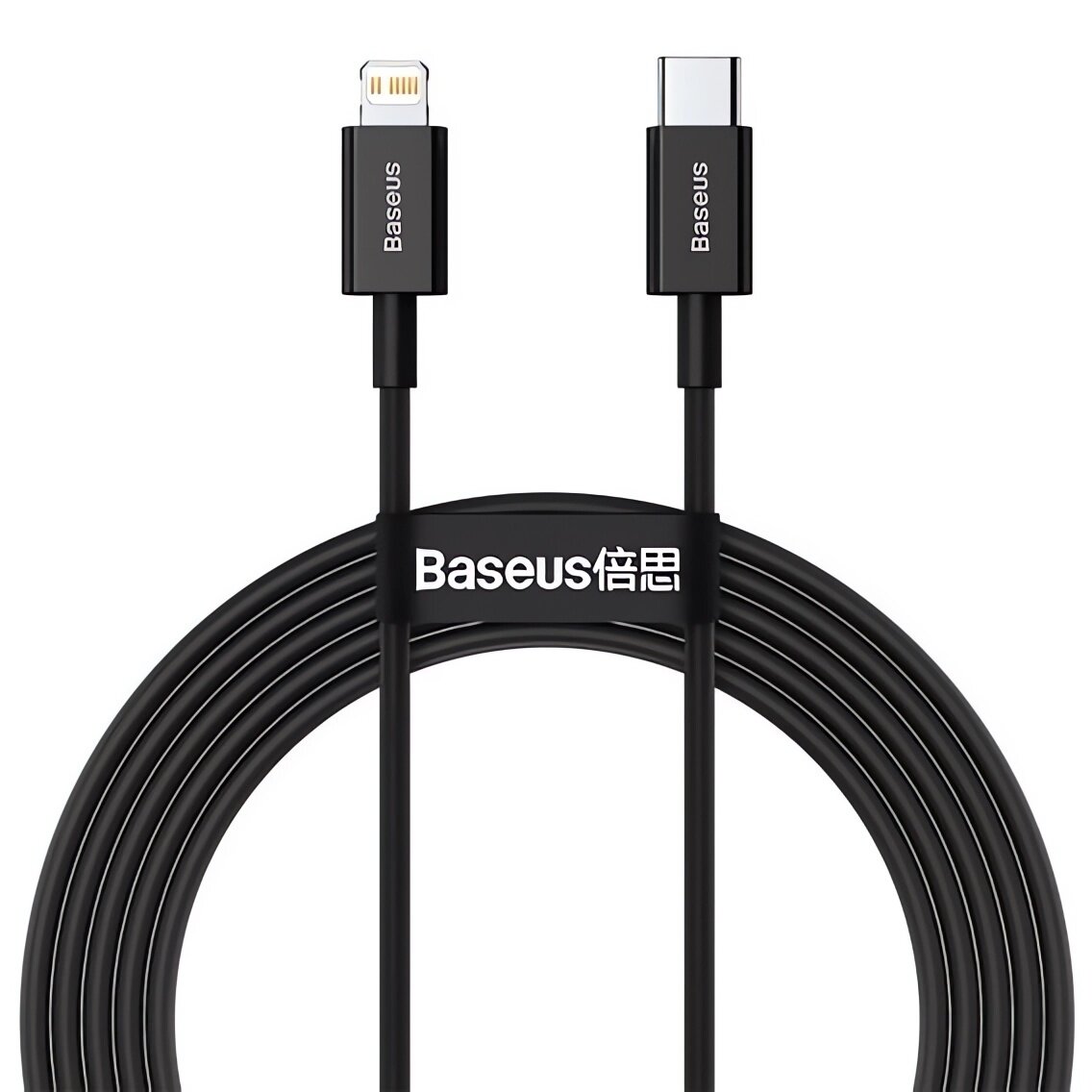 Кабель Baseus CATLYS-C01 Superior Series Fast Charging Data Cable Type-C to Lightning (PD 20W) 2m Black