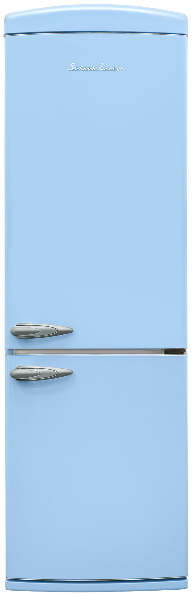 Двухкамерный холодильник Schaub Lorenz SLU S335U4E No frost, голубой